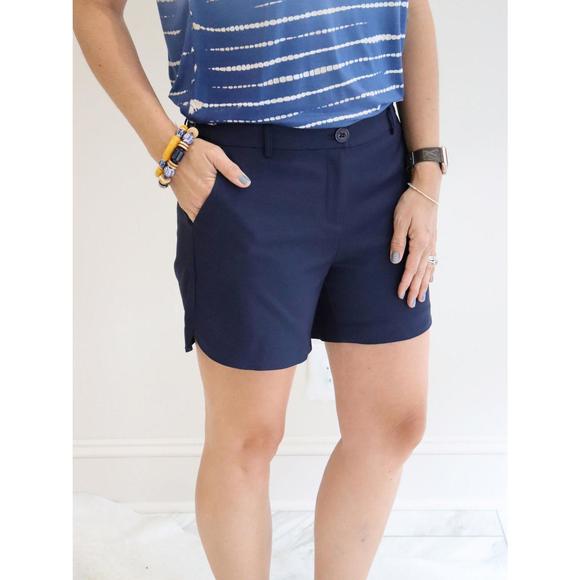 Jade | Shorts | New Jade Sideround Shorts In Navy | Poshmark